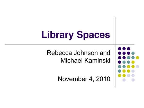 Children's Library Tour | PPT