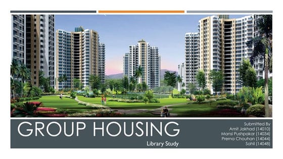 Tara housing by Charles correa | PPT