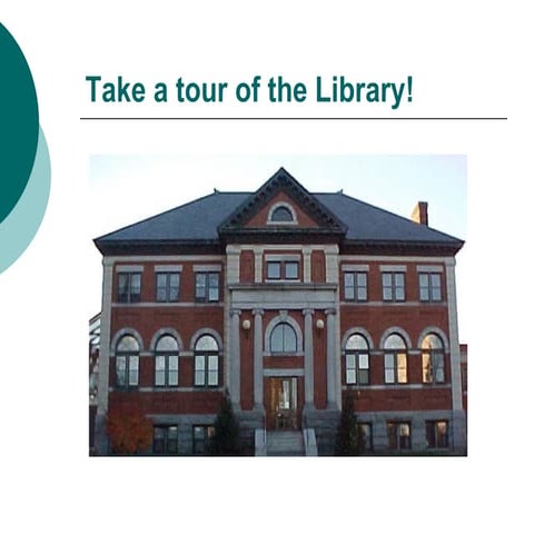 Library Tour Online | PPT