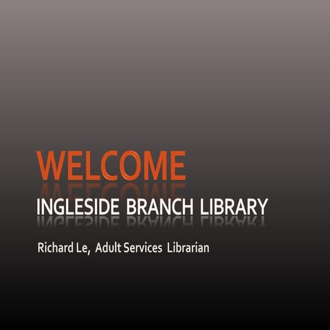 Library visit | PPT