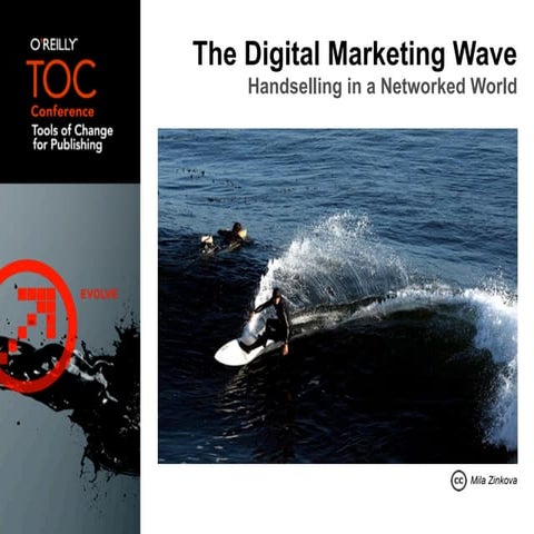 Digital Marketing Wave Handselling In A Networked World | KEY | Desktop Publishing | Computer ...