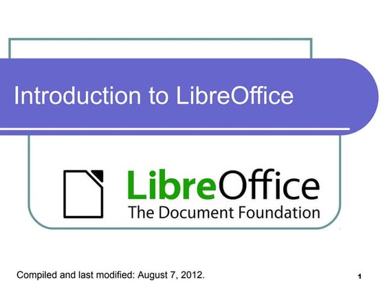 Libreoffice | PDF