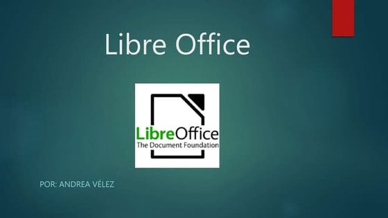 Libre Office Impress Lesson 1 | PPTX