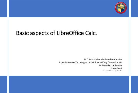 Presentation Calc | ODP