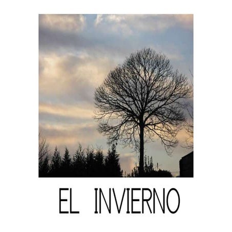 Libreto de vocabulario sobre el invierno | PDF