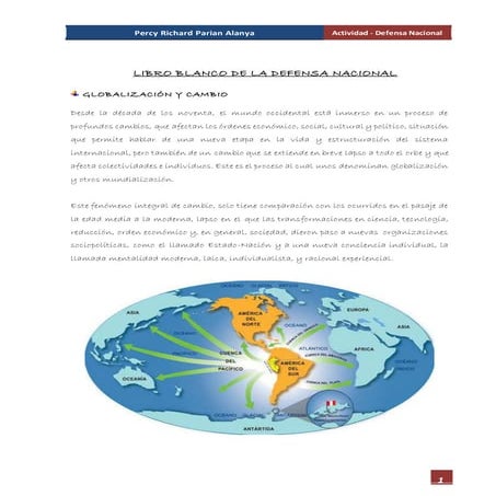 Libro blanco de la defensa nacional | DOCX