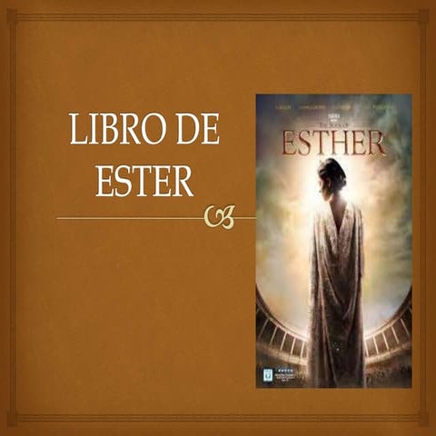 LIBRO DE ESTER | PPTX