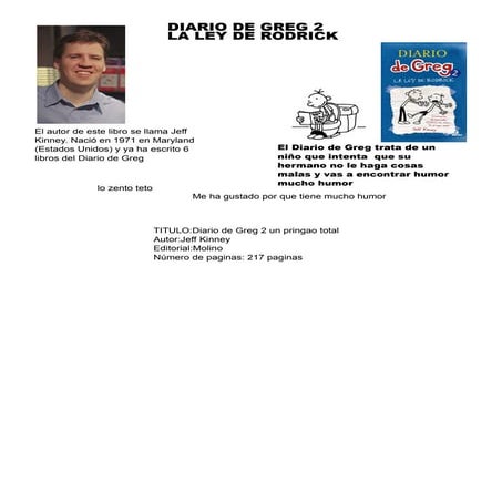 Libro de greg (2) un pringao total | PDF