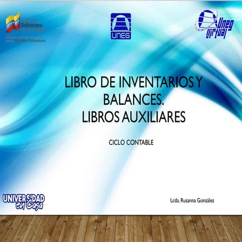 Libro de inventarios y balances | PDF