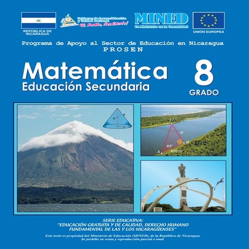 Libro de matematicas 8vo grado | PDF