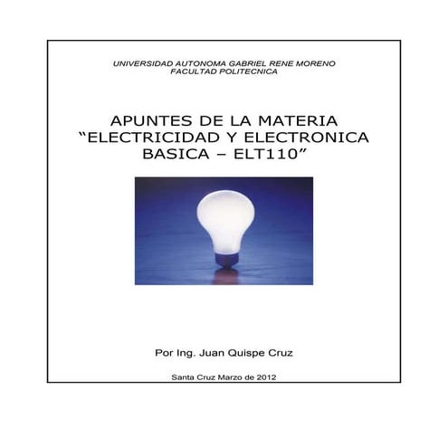 Libro elt 110 1 2012 | PDF