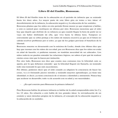 Práctica el Emilio | PDF