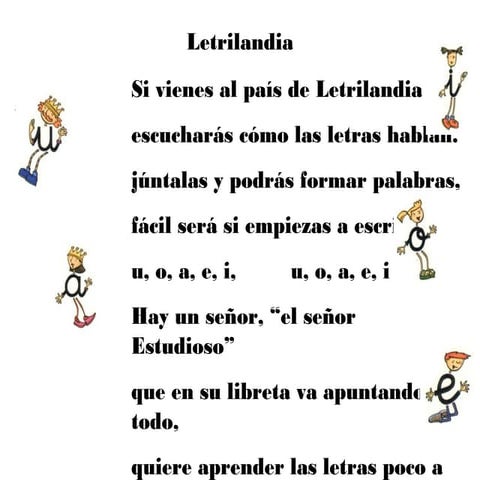 Libro letrilandia corto | PDF