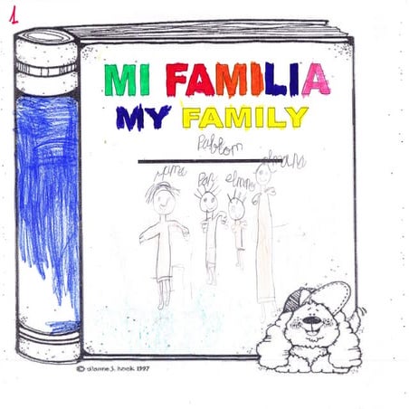 La_familia en facil español para niños .pptx