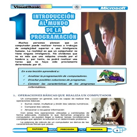 Lenguaje de programacion ( basic) apesteguia | PDF