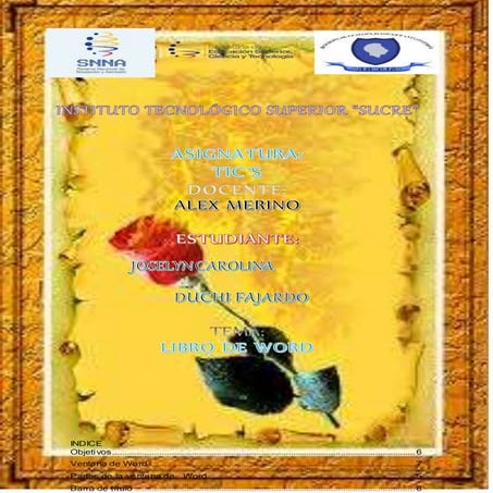 Libro word | DOCX | Computing | Technology & Computing