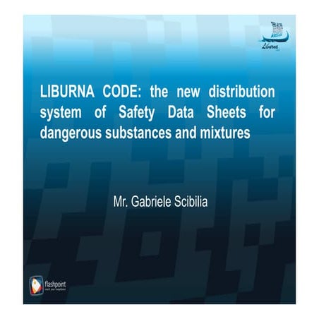 Liburna code for automatic distribution of Safety Data Sheets | PDF
