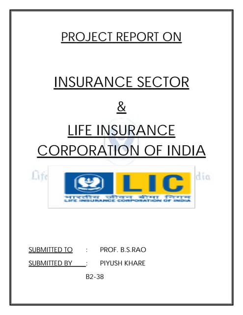 Introduction about insurance | PPTX