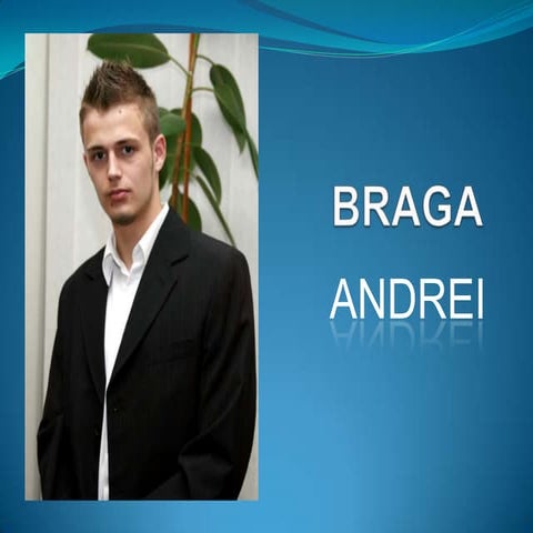 CV Andrei Braga | PPT