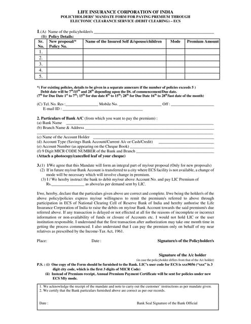Survival benefit form no. - 5180 | PDF