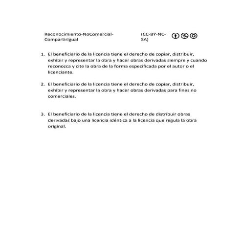 Licencia de creative commons | PDF