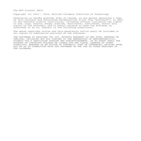 License | TXT | Technology & Computing