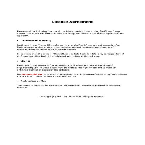 License agreement | PDF