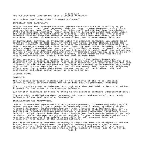 License en notepad | PDF | Free Download