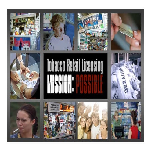 Tobacco Retailer Licensing: A Solution to Youth Access to Tobacco