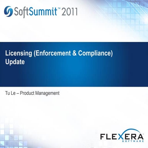 Licensing (Enforcement & Compliance) Update | PDF