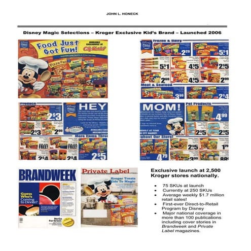 Licensing & Trade Marketing Examples | PDF