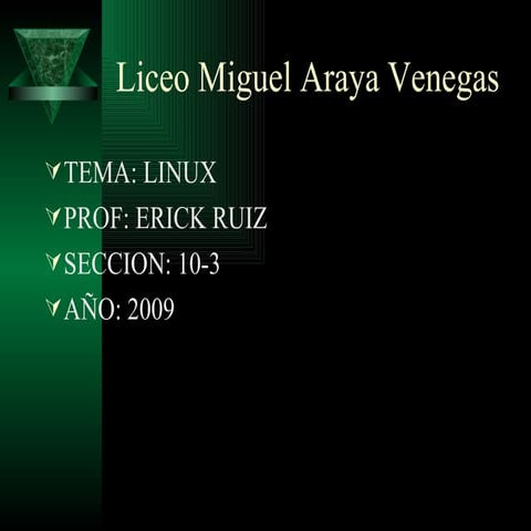 Administración de servidores linux-Presentacion | PDF