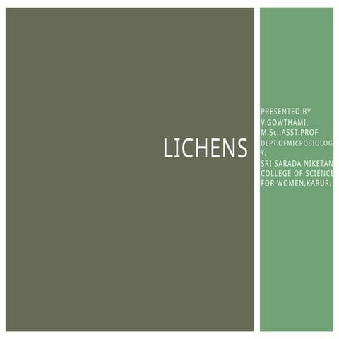 Structure and Classification of Lichen.pptx