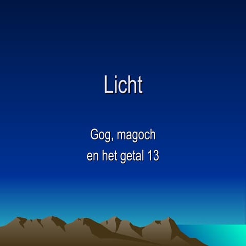 The light in religion | PPT