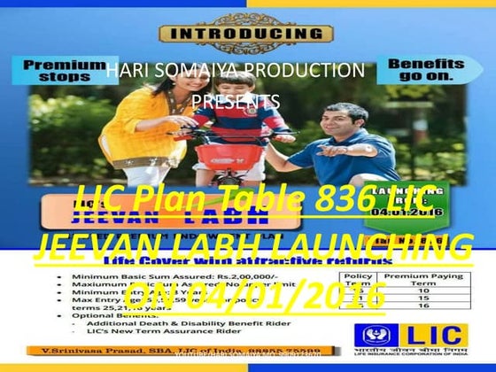 LIC Jeevan Labh Plan | PPT