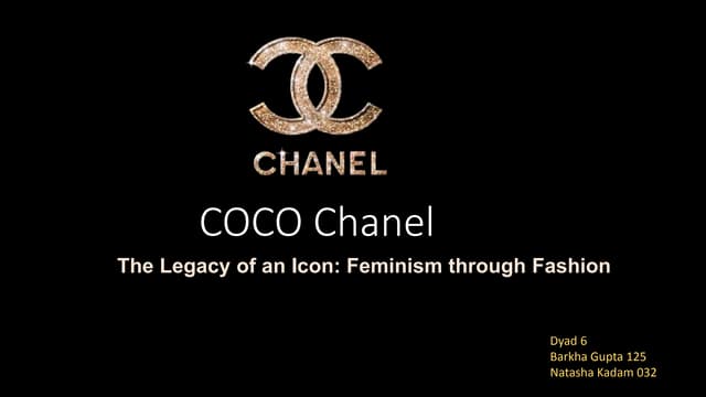Coco chanel presentation | PPTX