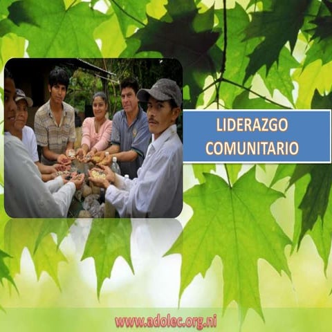 Liderazgo comunitario | PPTX