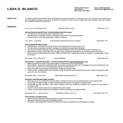 Wendy Csatari Resume | PDF