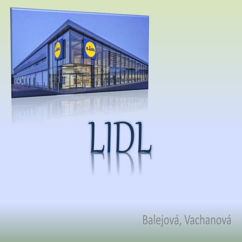 Lidl prezentácia | PPTX