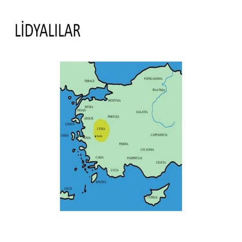 Türk Mitolojisi çerçevesinde Lidya | PPTX