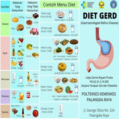Leaflet _ Diet Gerd | PDF