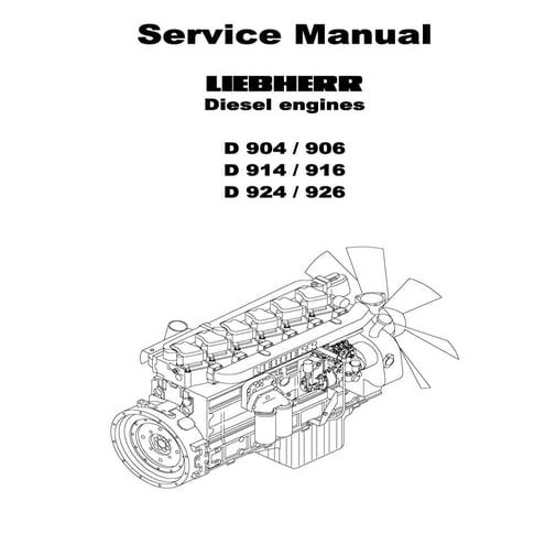 LIEBHERR D906 Diesel Engine Service Repair Manual.pdf