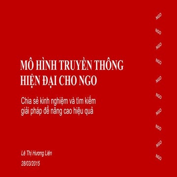 Le Thi Huong Lien ngo 27 3 | PPT