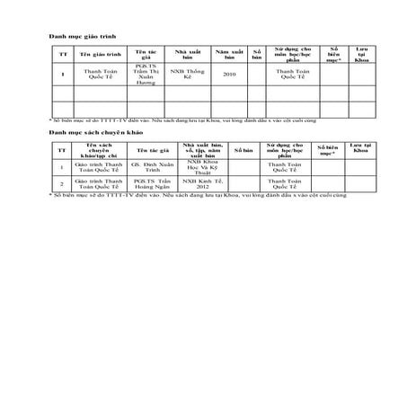 Liet ke tai lieu | DOCX