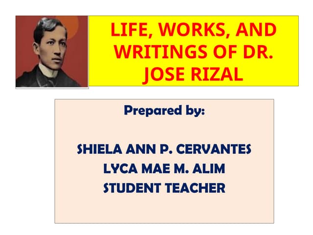 the life of jose rizal presentation .pptx
