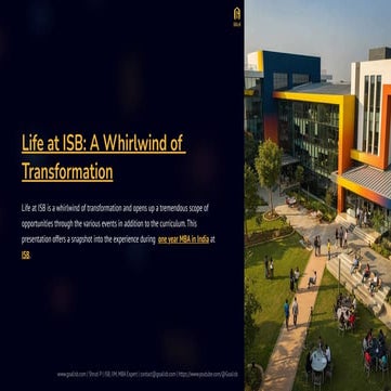 Isb pgp-brochure | PDF
