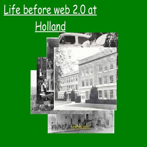 Life Before Web 2.0 | PPT