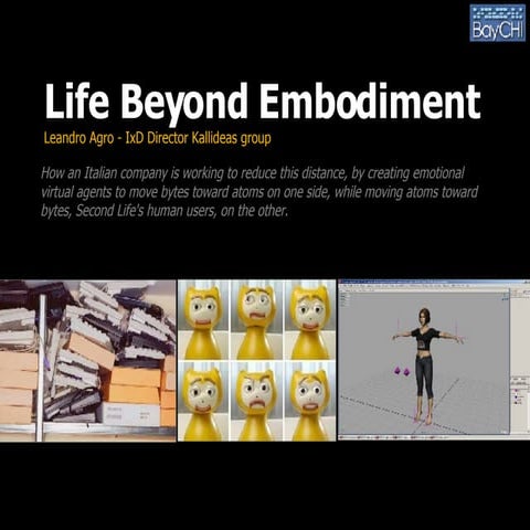 Life Beyond Embodiment | PPT