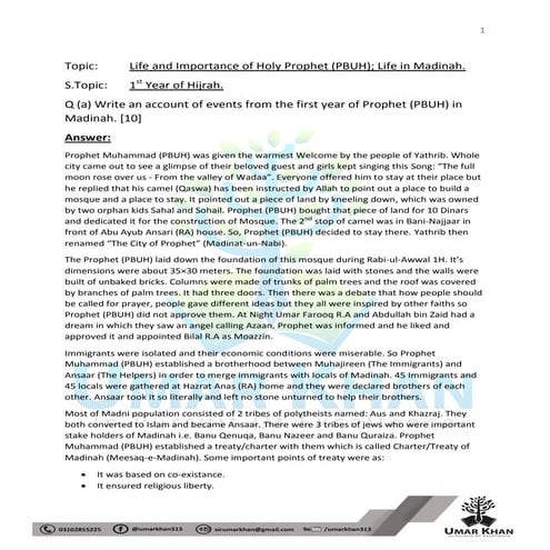 Battle of badr | PPTX