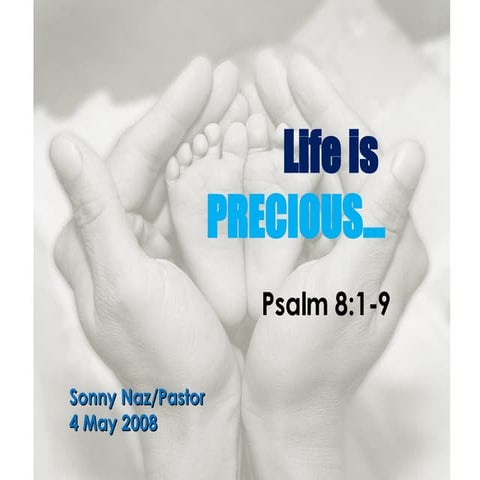 Life Is Precious | PPT